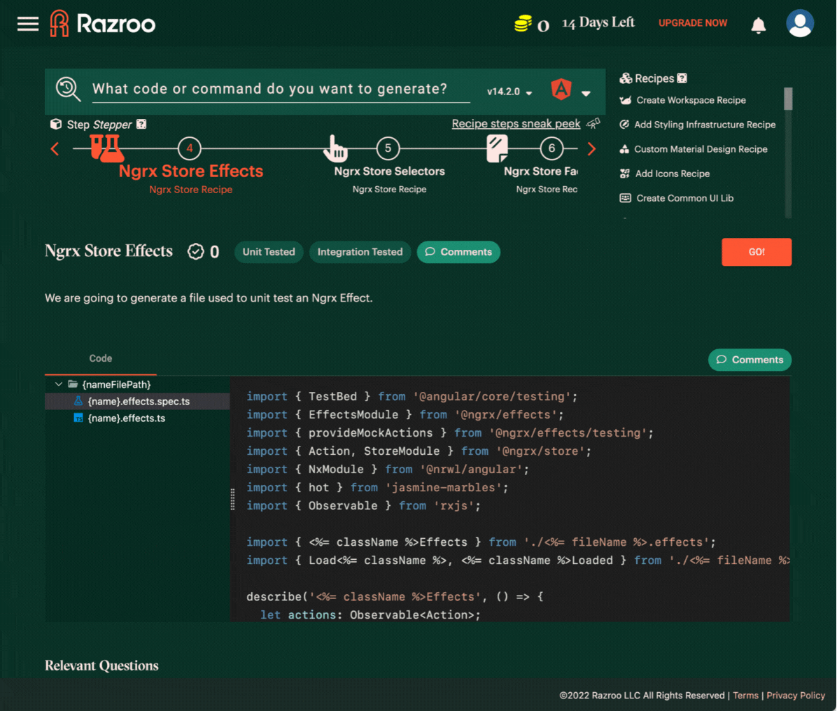 Razroo | Software Architect As An Application